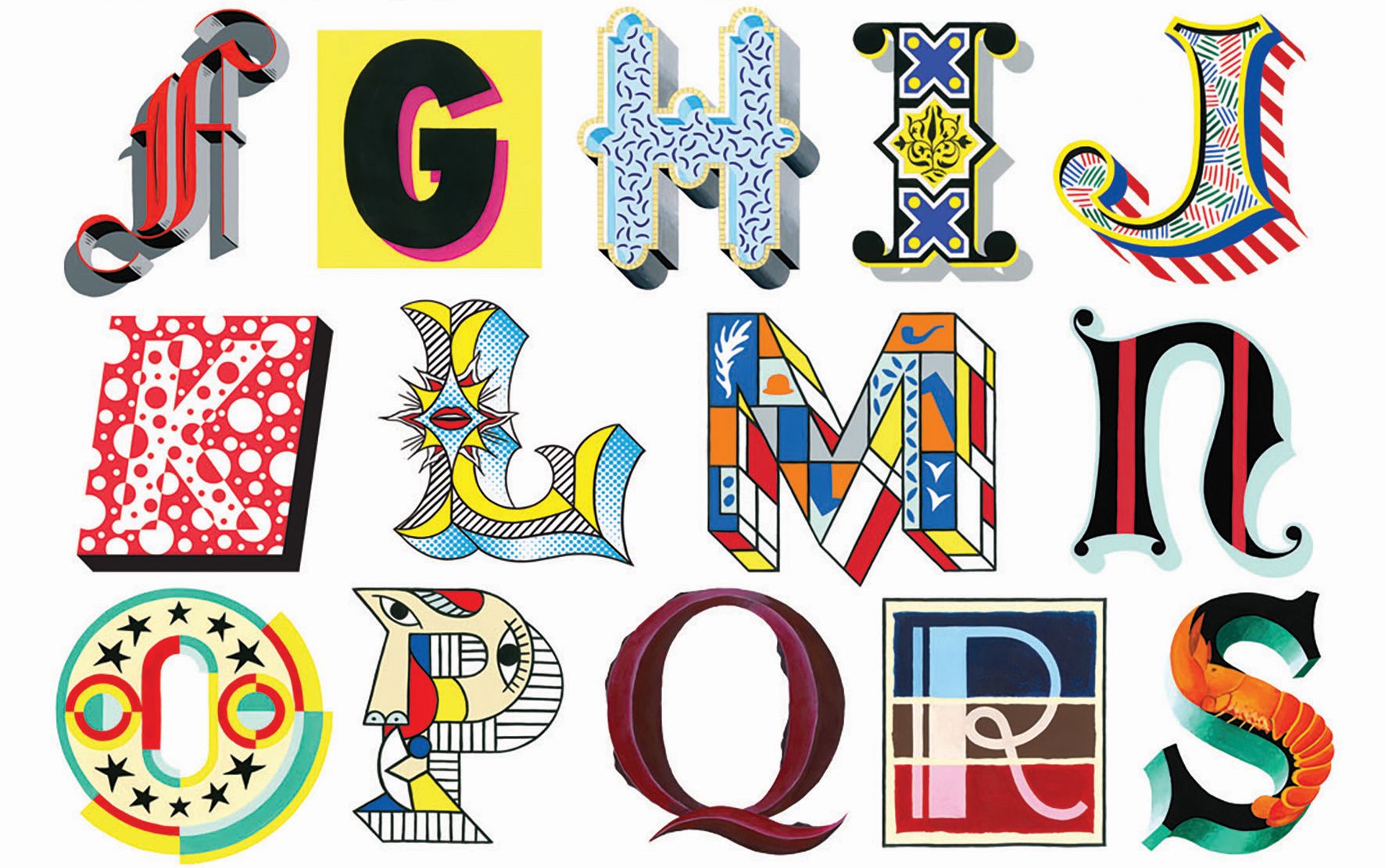 Letter Alphabet Artwork
