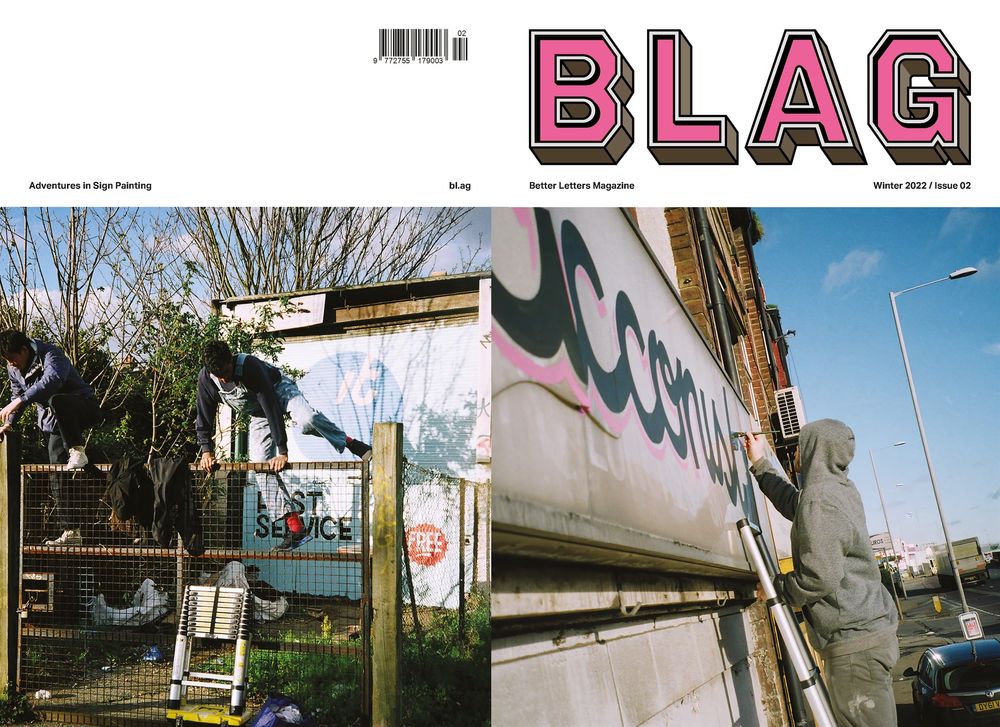 What's Inside BLAG (Better Letters Magazine) Issue 02?