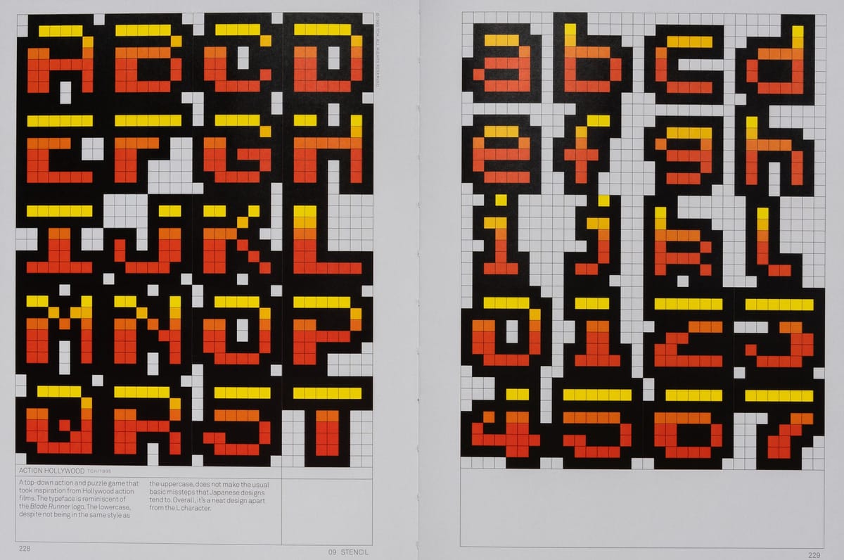 Arcade Game Typography by Toshi Omagari Arcade Game Typography by Toshi Omagari