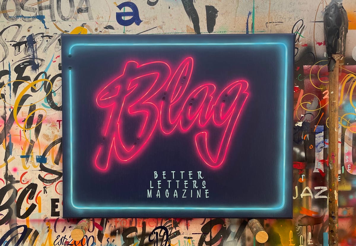 The Secrets of Dapper Signs' Faux Neon Effect