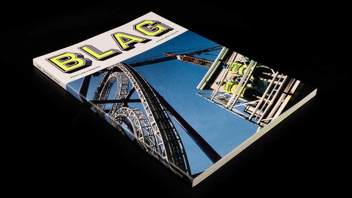 BLAG Magazine: Adventures in Sign Painting Craft, Community & Culture
