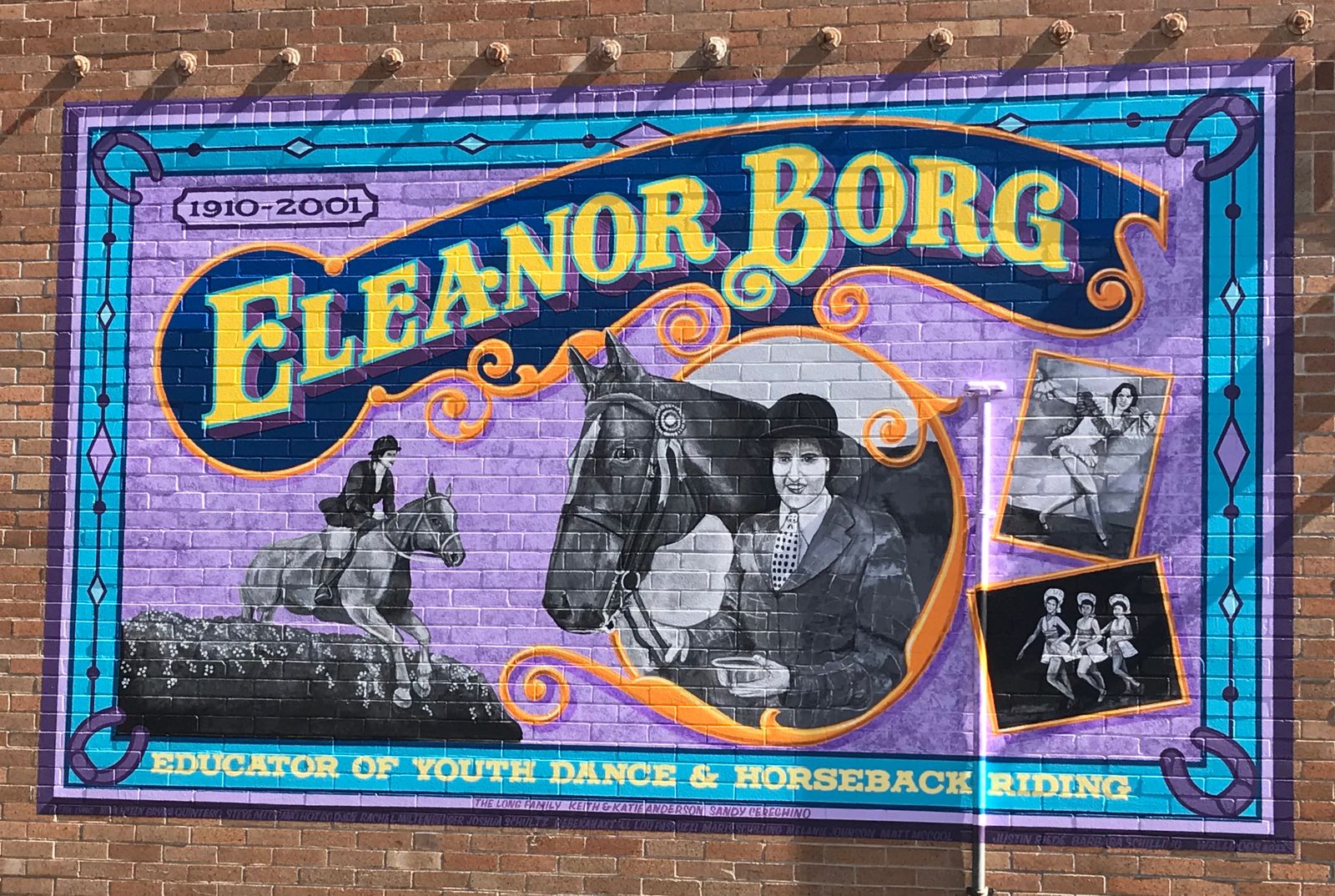 Walldogging Galore at the MuralFest In The Dalles, Oregon