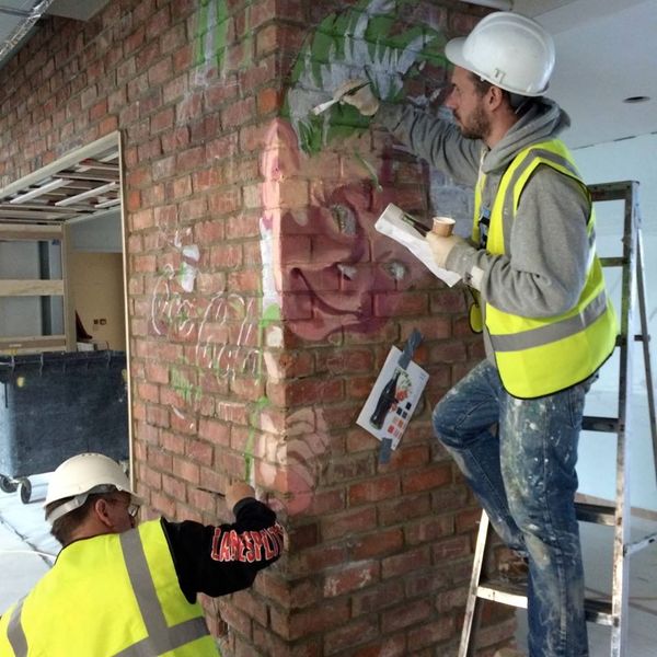 'Faux' Ghost Signs for Coca-Cola HQ in London