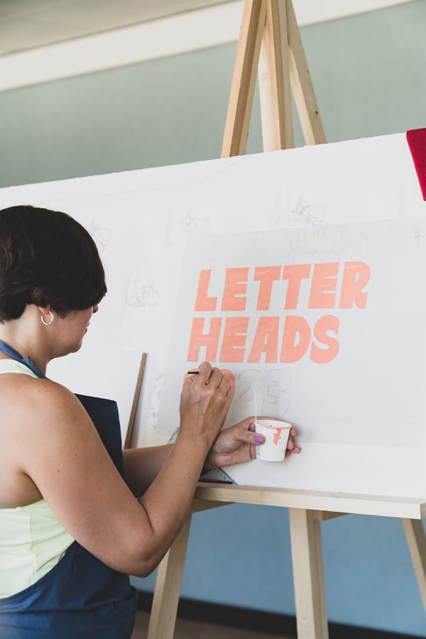 Sign Painting in the Sun: Benelux Letterheads 2023